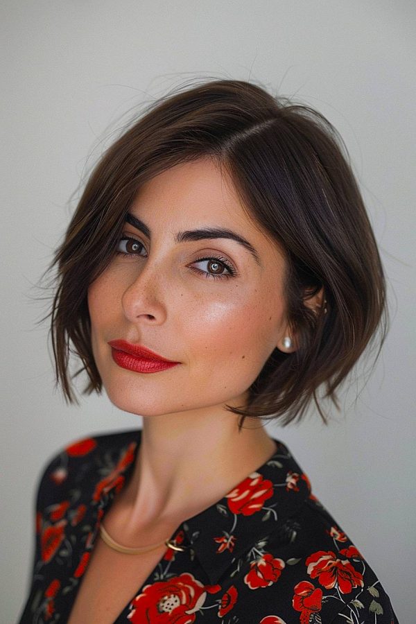 25 Chic Chin-Length Hair Ideas You’ll Want to Try in 2025 - Page 19 of ...