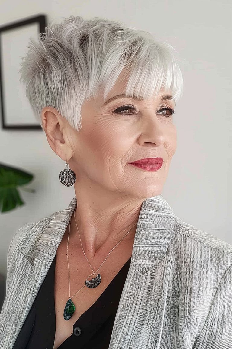 Pixie Perfection: 25 Stunning Styles for Women Over 60 - Cuts & Hues