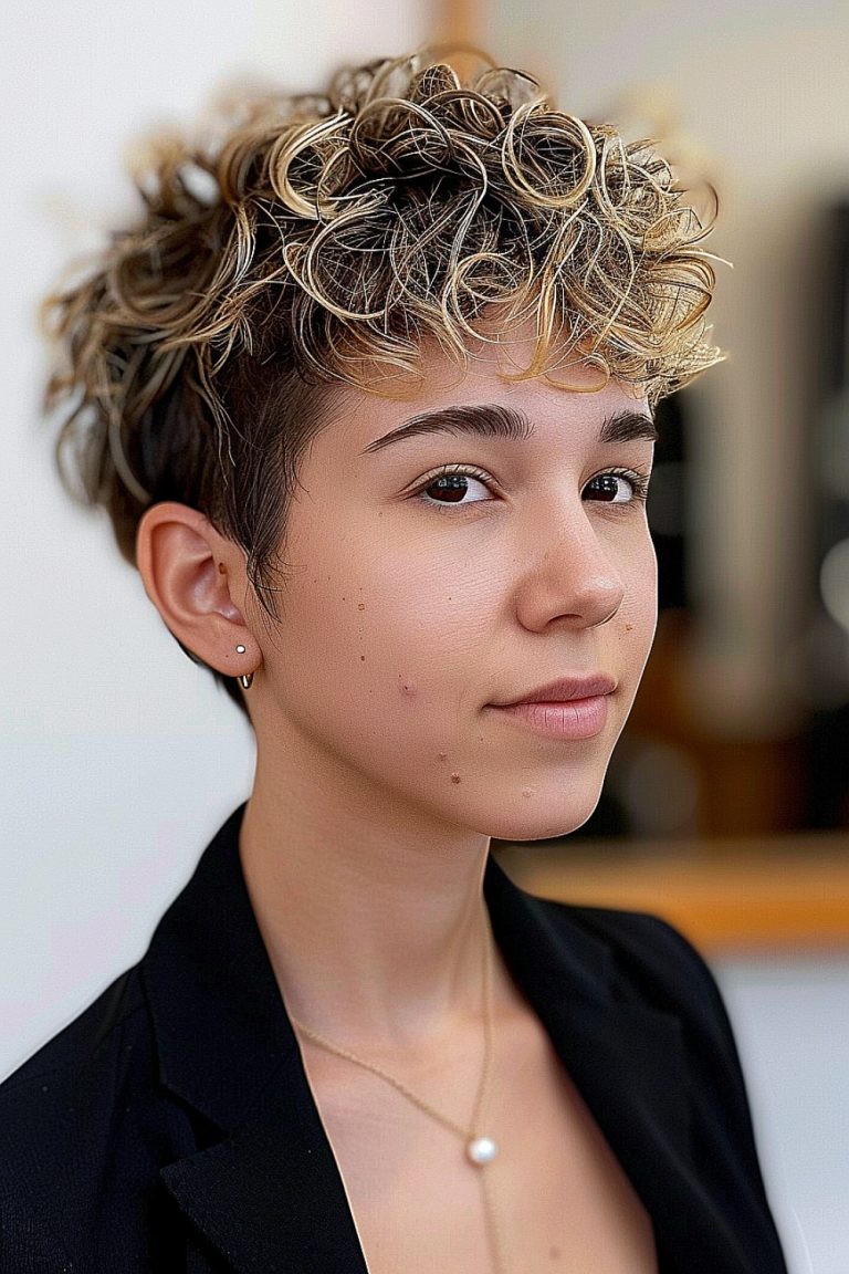 Curly Pixie Cuts: 25 Stunning Styles to Try Now - Cuts & Hues